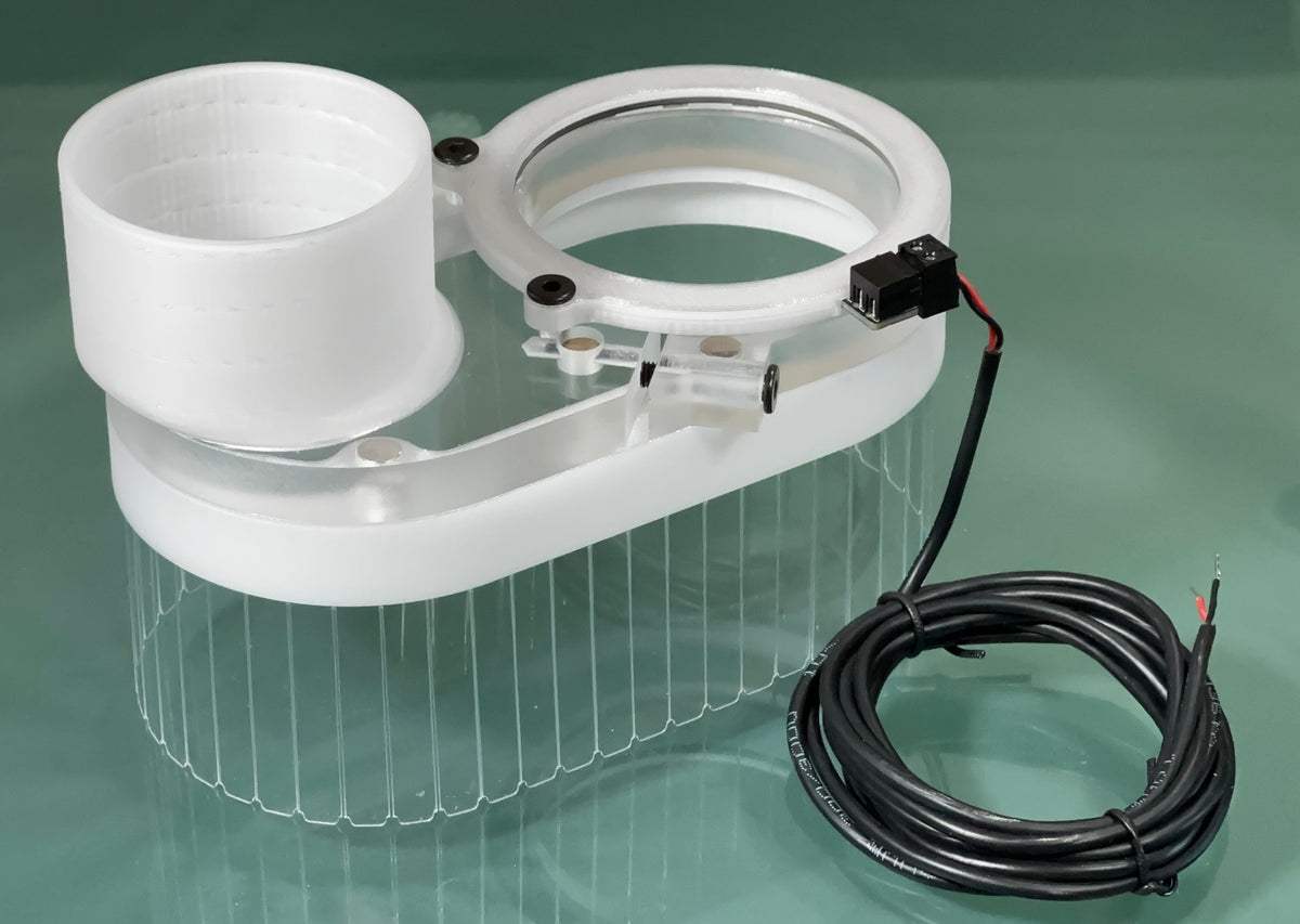 Clear Dust Boot for Onefinity + LED Light Ring for CNC router – GV Custom Design